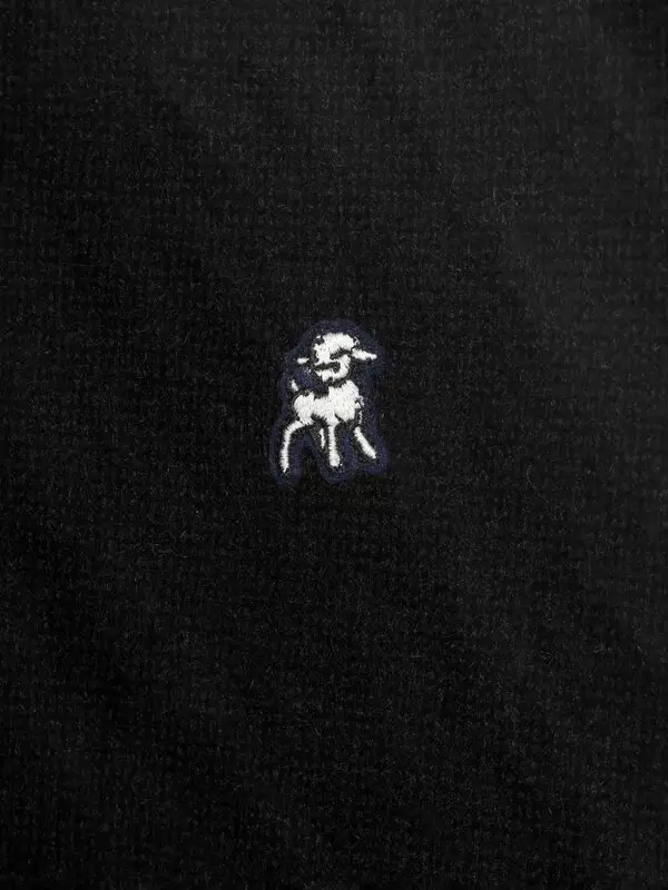 Undercover Patch-detail Wool Sweater - Black