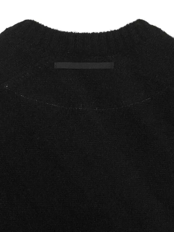 Undercover Patch-detail Wool Sweater - Black