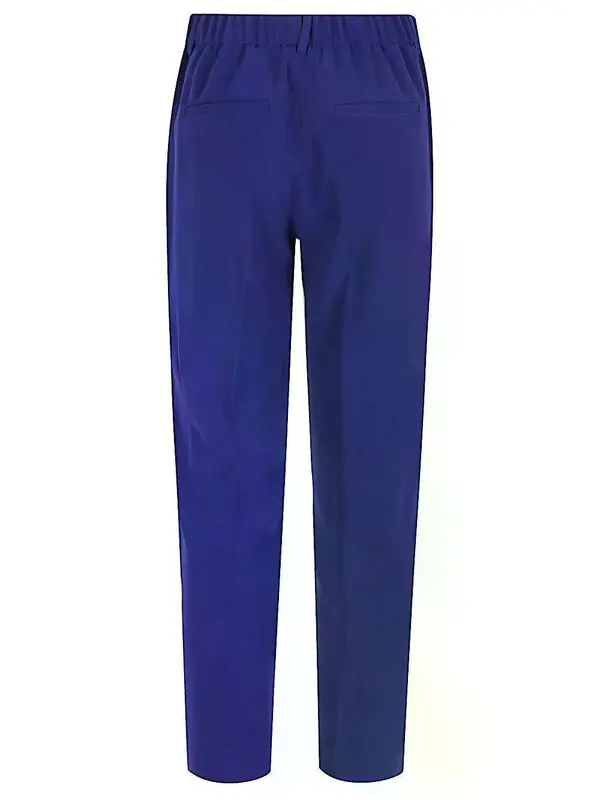 Alberto Biani Elastic-waist Trousers - Blue