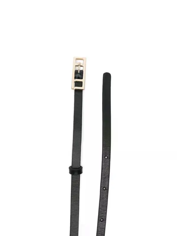 Fabiana Filippi Rectangular-buckle Leather Belt
