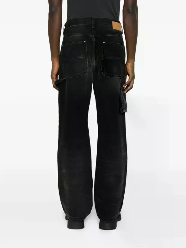 Amiri Monogram Knee Panel Jeans