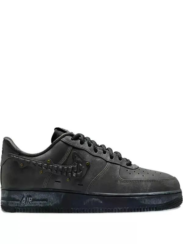 Nike Air Force 1 Metalwork Low Sneakers - Black