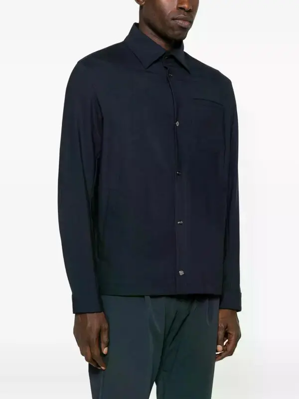 Herno Button-fastening Pocket Jacket