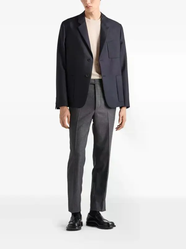 Prada Patch-pocket Two-button Blazer