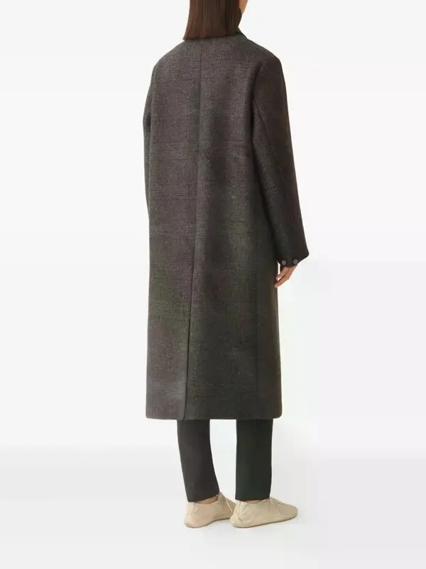 Fabiana Filippi Checked Double-breasted Coat