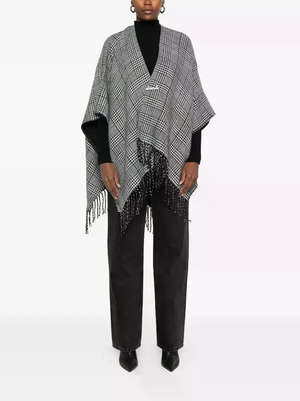 Liu Jo Houndstooth Cape