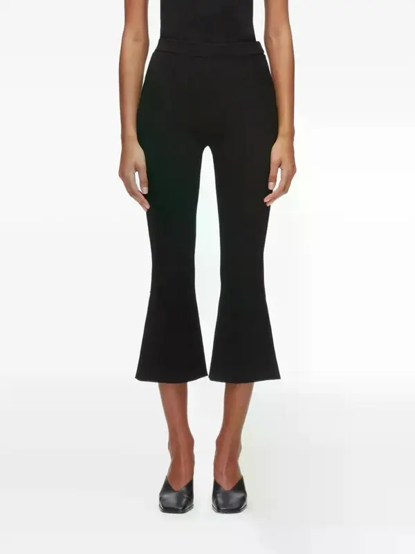 3.1 Phillip Lim Ribbed Flared Trousers