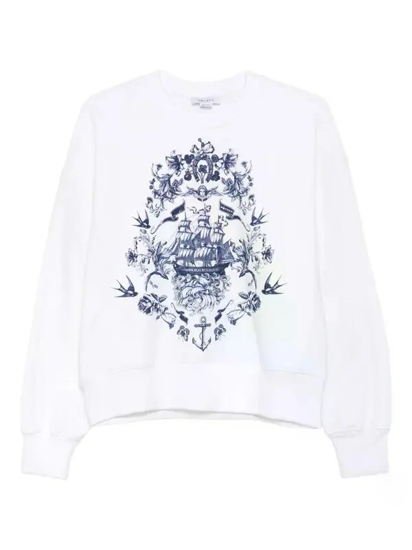 Alexander McQueen Graphic-print Sweatshirt