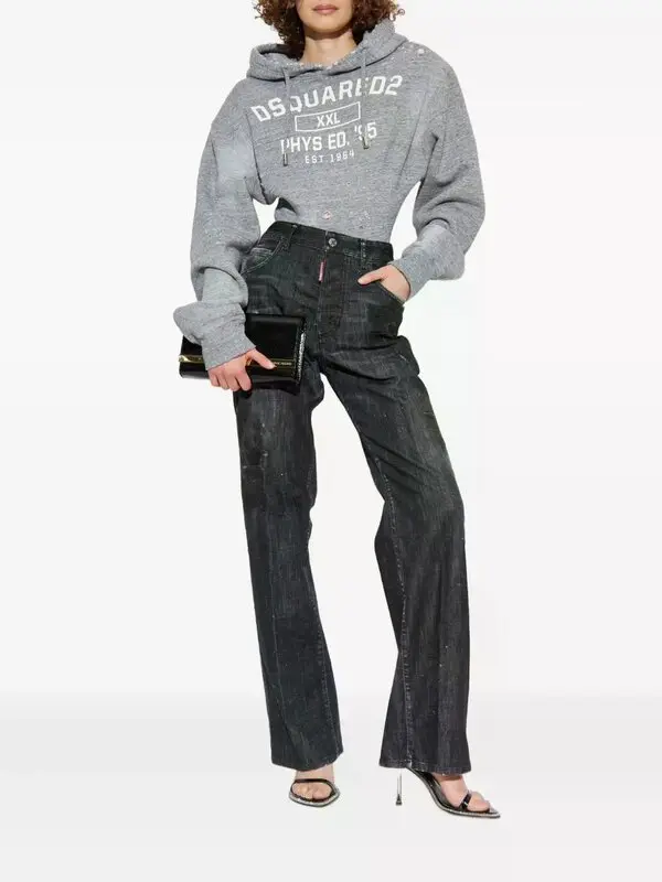 Dsquared2 Paint-splatter Distressed Jeans