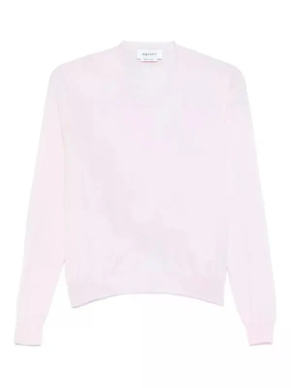 Alexander McQueen Long-sleeve Crew-neck Top