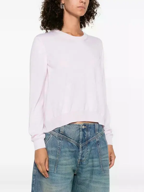 Alexander McQueen Long-sleeve Crew-neck Top