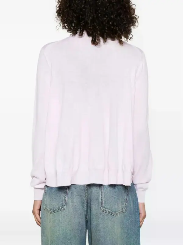 Alexander McQueen Long-sleeve Crew-neck Top