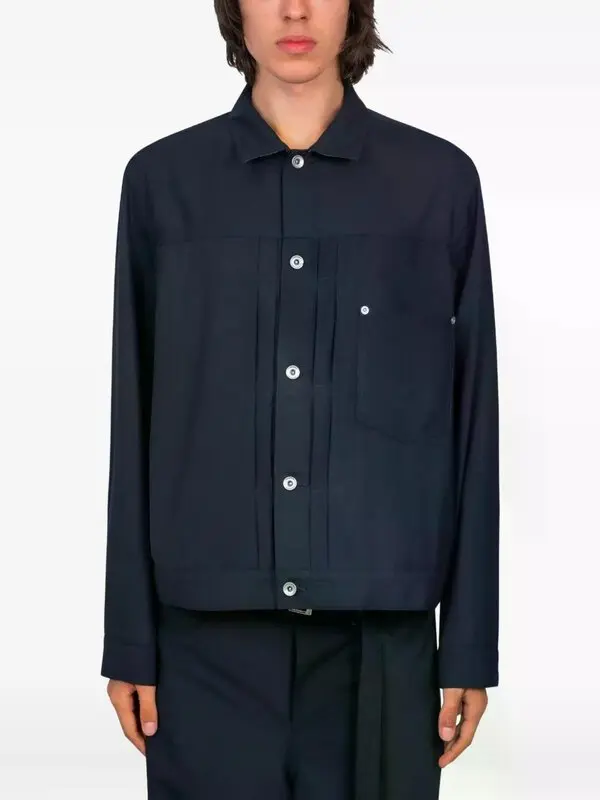 Sacai Pleated Pocket Jacket