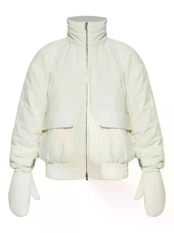 GOLDEN GOOSE Flap-pockets Puffer Jacket - Neutrals