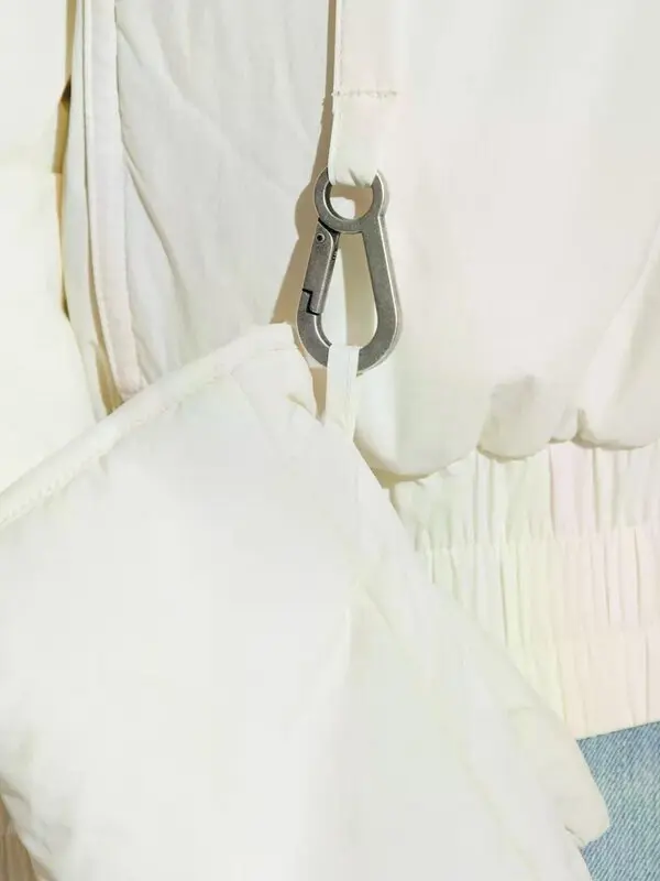 GOLDEN GOOSE Flap-pockets Puffer Jacket - Neutrals