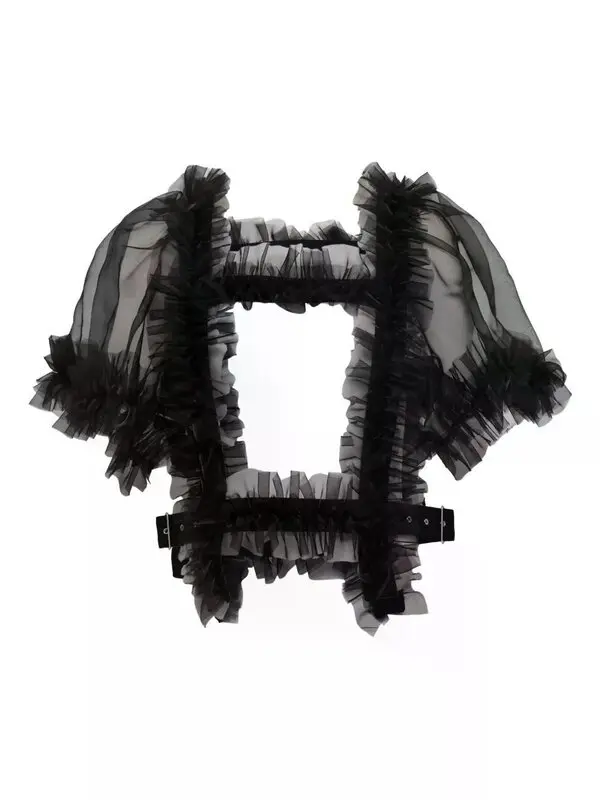 Noir Kei Ninomiya Ruffled Organdy Vest