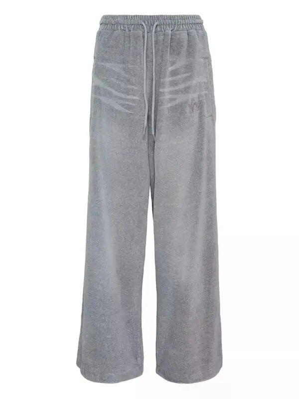 OPEN YY Velvet Texture Track Pants