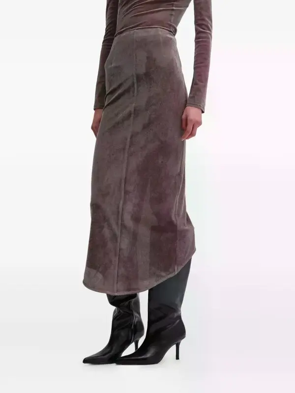 Remain Birger Christensen Asymmetric Midi Skirt