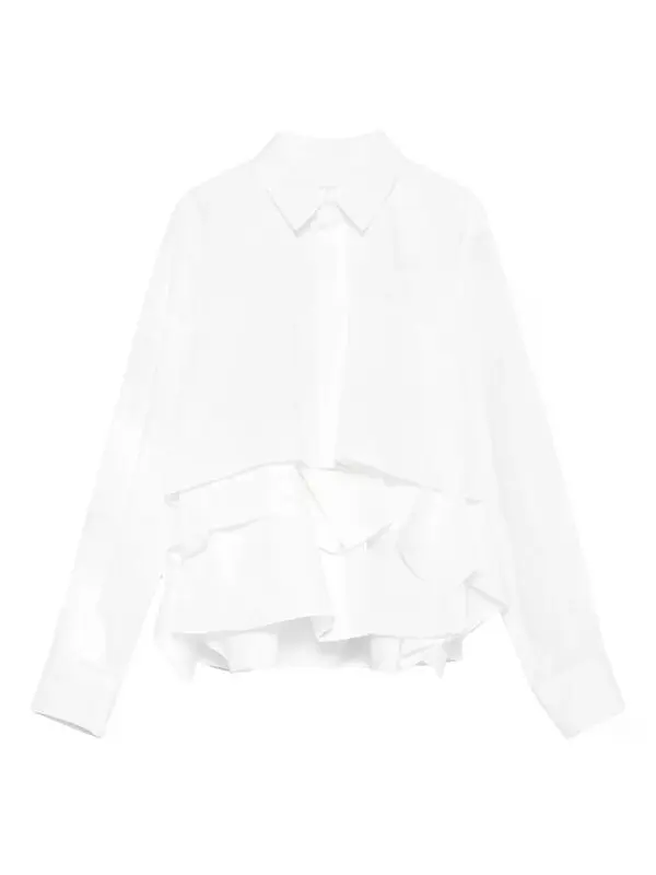 Sacai Ruffled Layered Shirt