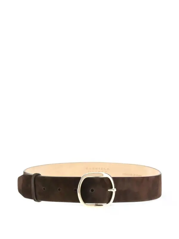 Gabriela Hearst Elster Buckle Belt - Brown
