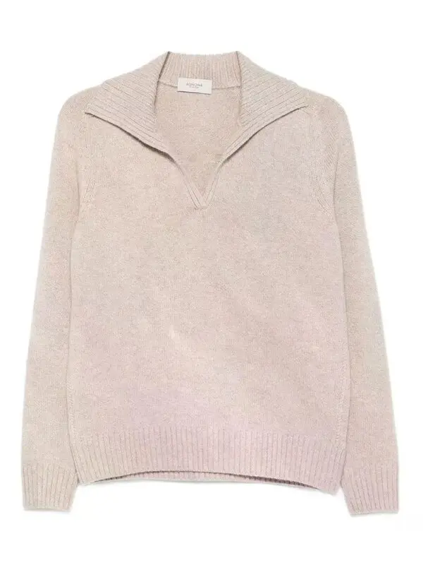 Agnona Sweater With Turtleneck Collar