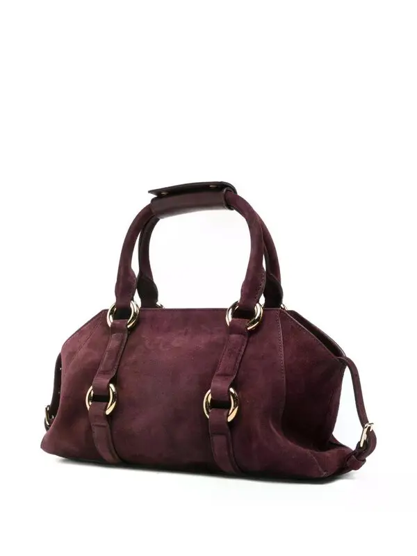 Alexander McQueen Farringdon Small Tote Bag - Red