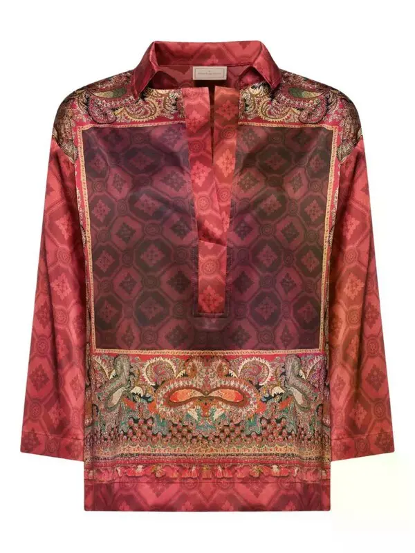 PIERRE-LOUIS MASCIA Paisley-print Blouse