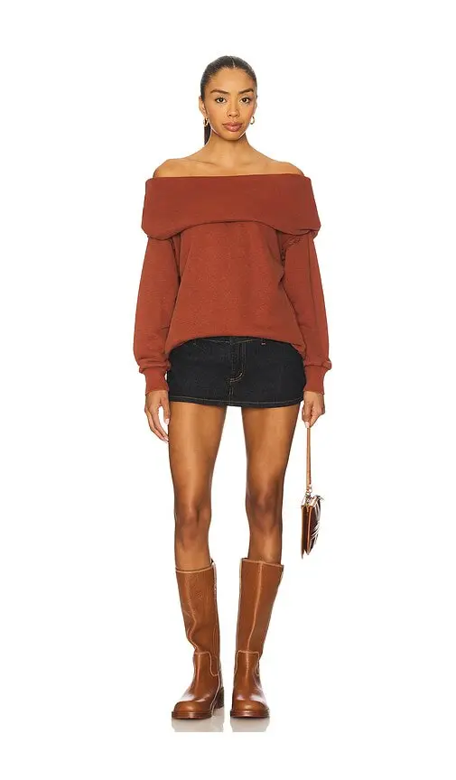 Free People X Revolve Off Chill Sweater