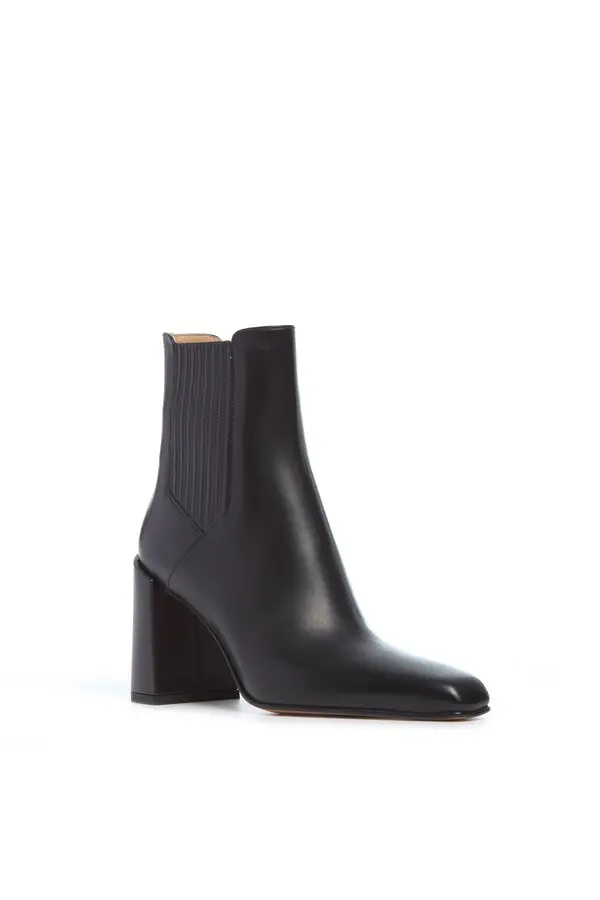Gabriela Hearst Luke High Heel Ankle Boot In Leather