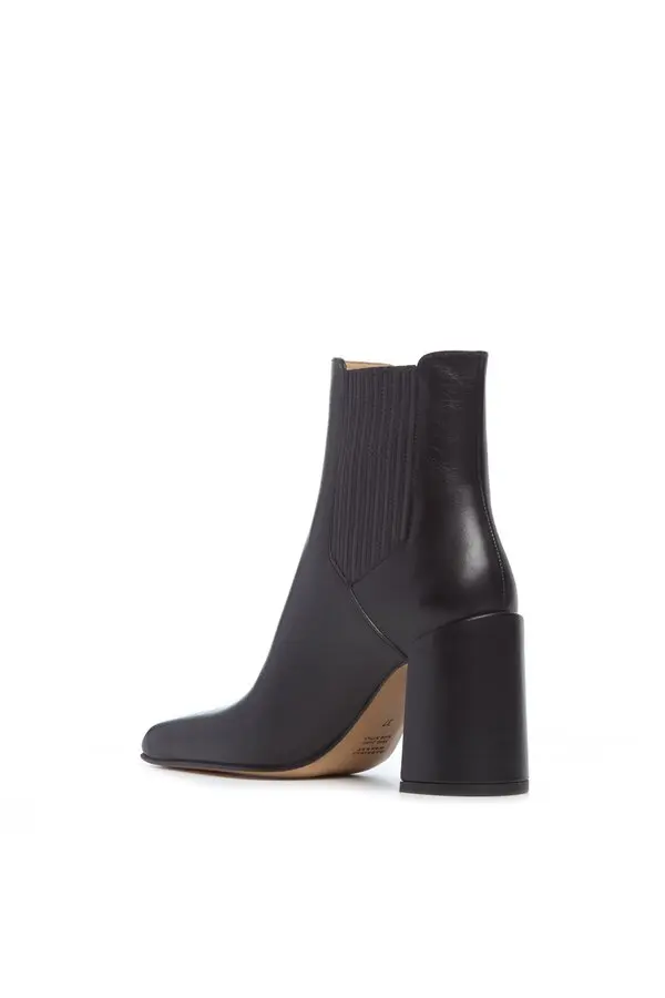 Gabriela Hearst Luke High Heel Ankle Boot In Leather