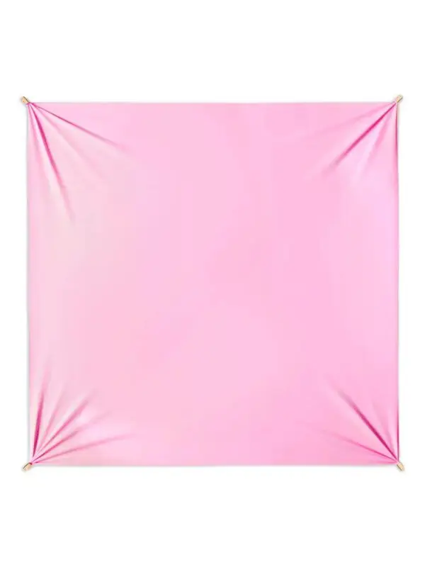 KOROBEYNIKOV Squrare-frame Scarf - Pink
