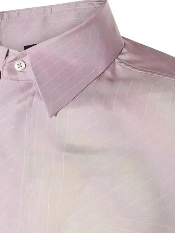Fendi Short-sleeve Pinstripe Shirt