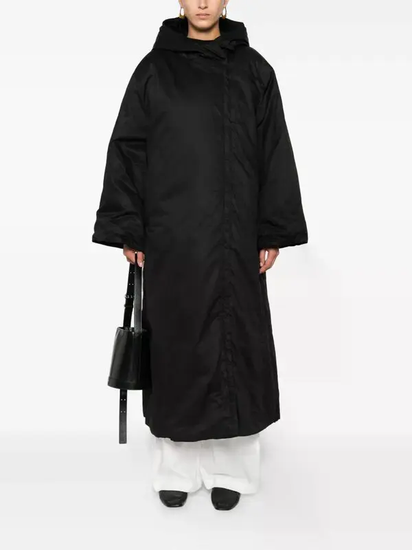 BY MALENE BIRGER Hooded Zip-front Coat