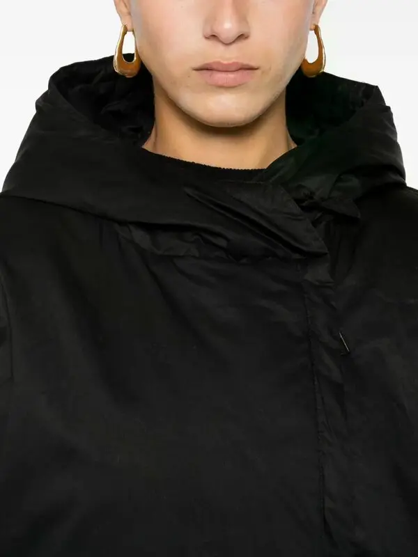 BY MALENE BIRGER Hooded Zip-front Coat