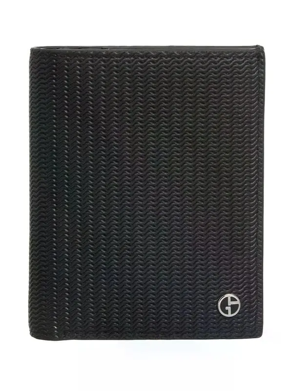 Giorgio Armani Logo-plaque Cardholder - Black