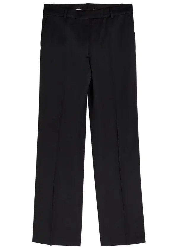 Acne Studios Wool Gabardine Trousers