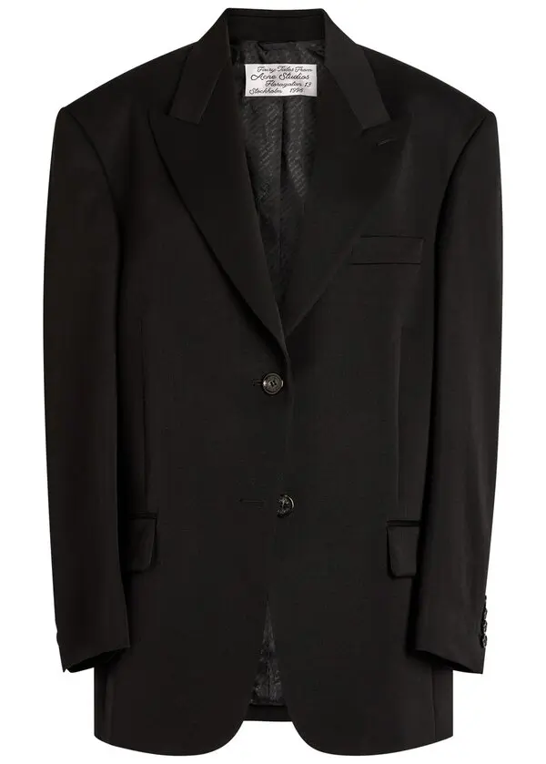 Acne Studios Wool Gabardine Blazer