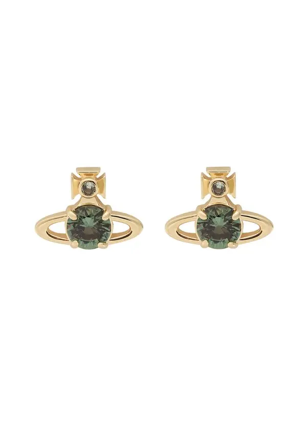 VIVIENNE WESTWOOD Reina Orb Stud Earrings - Gold