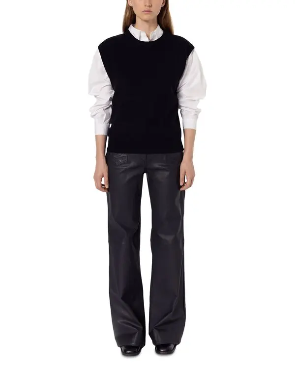 Gerard Darel Eulalie Cashmere Vest