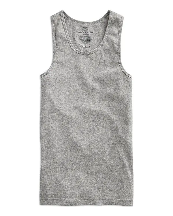 Mack Weldon 18-hour Ribbed Tank - Grey Heather