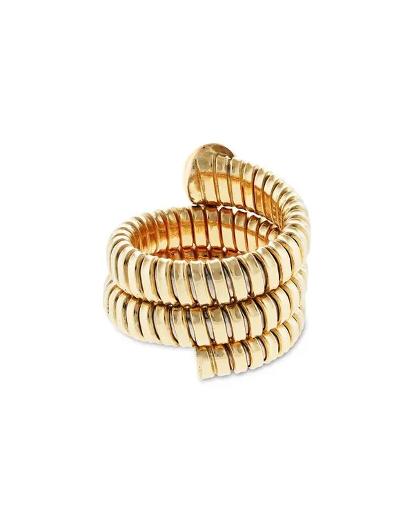 ALBERTO MILANI 18k Yellow Ruby & Diamond Ring