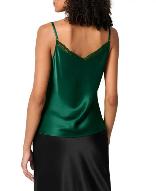Lilysilk Lace Silk 2-in-1 Cami - Green Jade