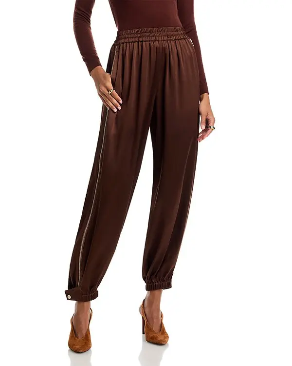 Co Articulated Vented Silk Pants