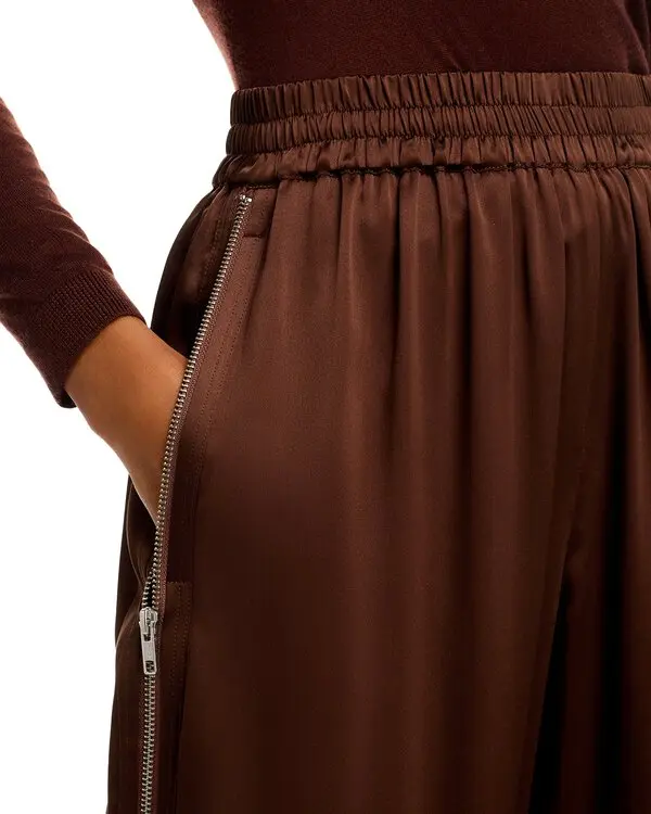 Co Articulated Vented Silk Pants