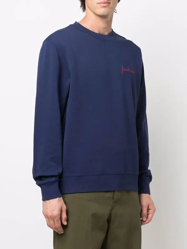 Maison Labiche Embroidered Cotton Sweater