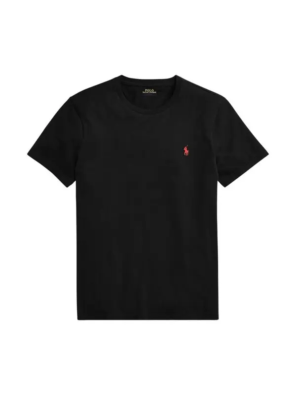 Dolce & Gabbana T-shirt With Logo Plaque - Black