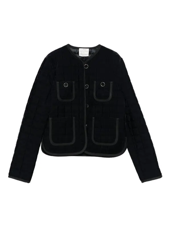 FORTE_FORTE Matelasse Short Jacket