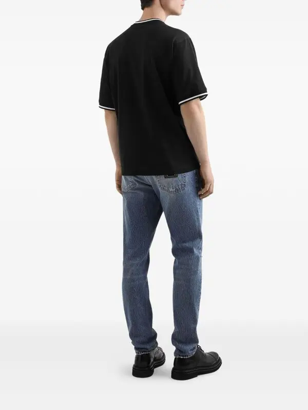 Dolce & Gabbana Ripped Five-pocket Jeans