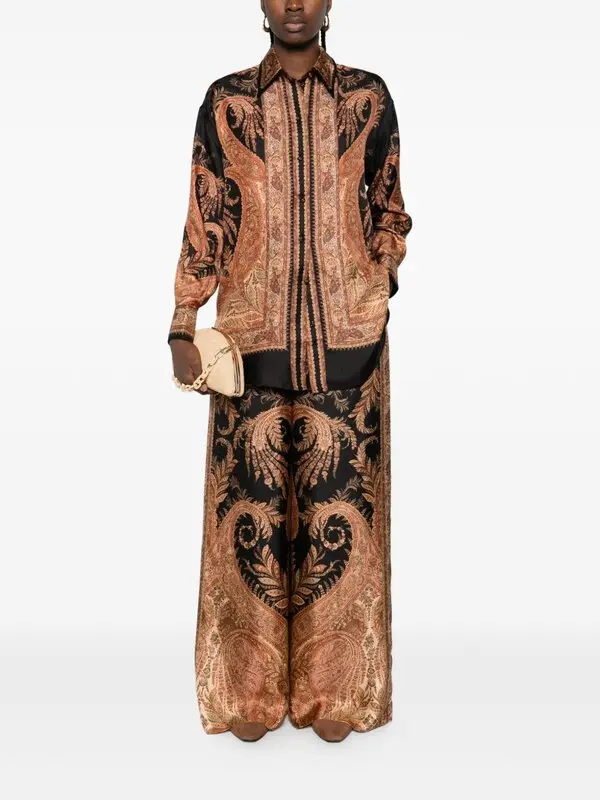 Zimmermann Hypnotic Silk Shirt