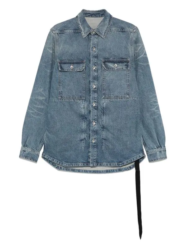 Rick Owens Denim Overshirt